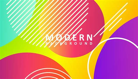 Abstract Modern Colorful Gradient Background Design 11873618 Vector Art