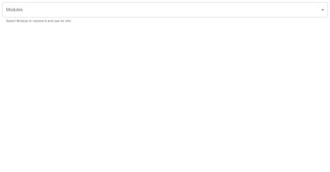 resolve modules codesandbox