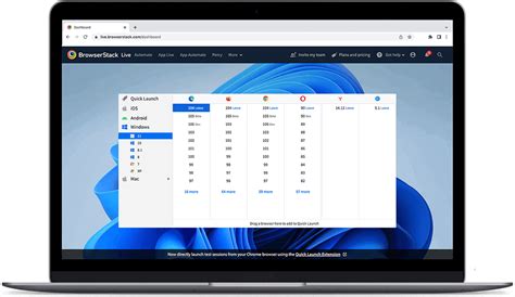 Test On Windows Online No VMs BrowserStack