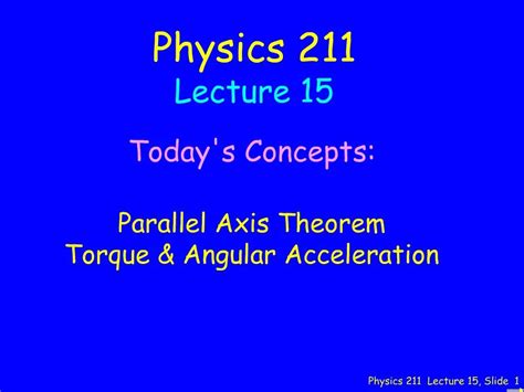 PPT Physics Lecture Slide PowerPoint Presentation Free Download ID