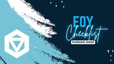 Eoy Checklist Planning Ahead Stvs