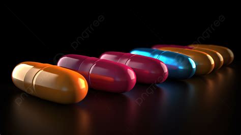 3d 렌더의 활기찬 약 캡슐 3d 렌더링 세우다 의사 배경 일러스트 및 사진 무료 다운로드 Pngtree