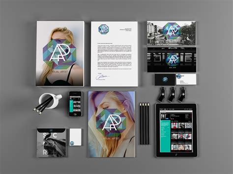 visual identity on behance