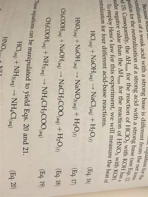 Solved Write The Balanced Formula Unit Equation For The