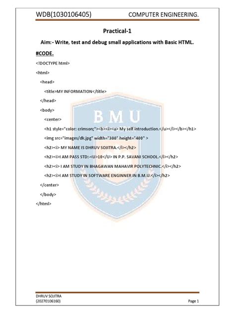 Aim Write Test And Debug Small Applications With Basic Html Code Pdf Solar System Planets