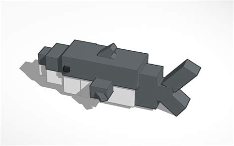 3d Design Cube Shark Tinkercad