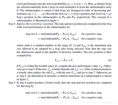 混合蛙跳算法matlab代码混合蛙跳算法 Matlab Csdn博客
