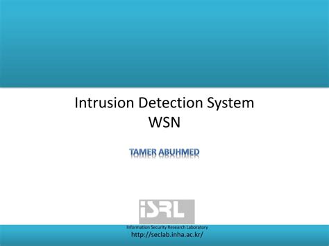Ppt Intrusion Detection System Wsn Powerpoint Presentation Free