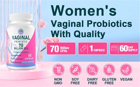 Vaginal Probiotics Ph Balance For Women 70 Billion Cfus