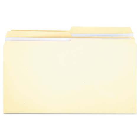 Universal Double Ply Top Tab Manila File Folders Cut Tabs Legal Size Box UNV