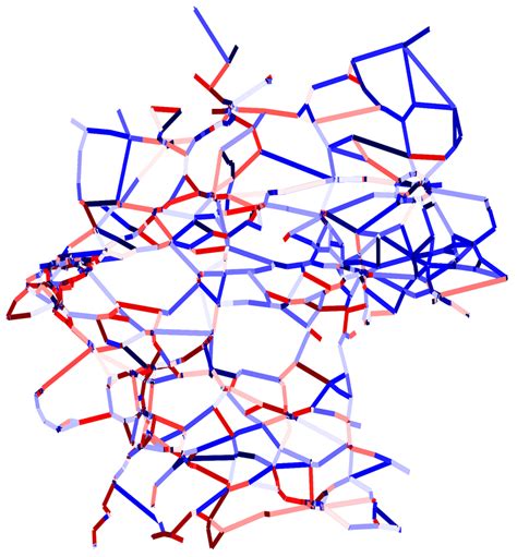 Utilization Of The German Railway Network In Percent Of The Used