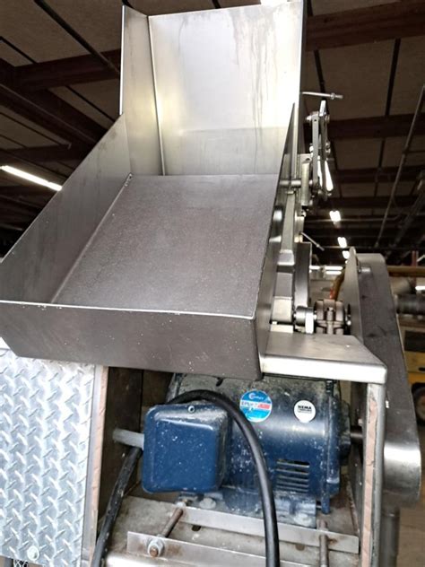 Stainless Steel Flaker 17 Wide Feed Chute 19 Diameter Drum 52