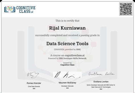 Ibm Ds0105en Certificate Cognitive Class