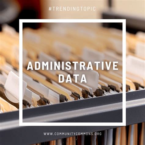 How Administrative Data Affects Health And Transformation Community Commons Posted On The