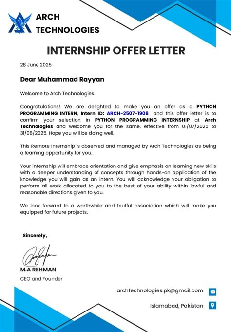 My Journey Into Python Programming Takes An Exciting Turn As I Join Arch Technologies For An