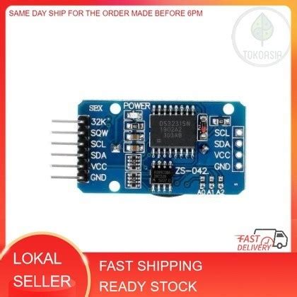 DS AT C IIC Precision RTC Real Time Clock Memory Module Arduino Iot Disertai Battery