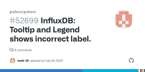InfluxDB Tooltip And Legend Shows Incorrect Label Issue Grafana Grafana GitHub