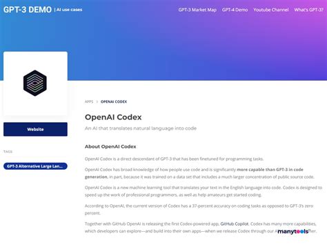 openai codex and 19 ai code assistant tools sites like blog openai codex