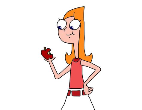 Candace Eating An Apple By Kermitmasterpiece On Deviantart
