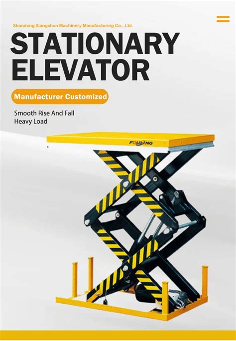 Fixed Lifting Platform Electric Hydraulic Lifting Platform Non Standard Customized Hydraulic