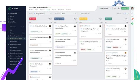 Scrum Board Zoho Sprints