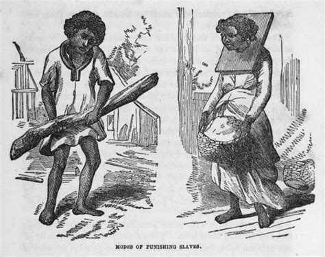 Modes Of Punishing Slaves African History Slavery African American