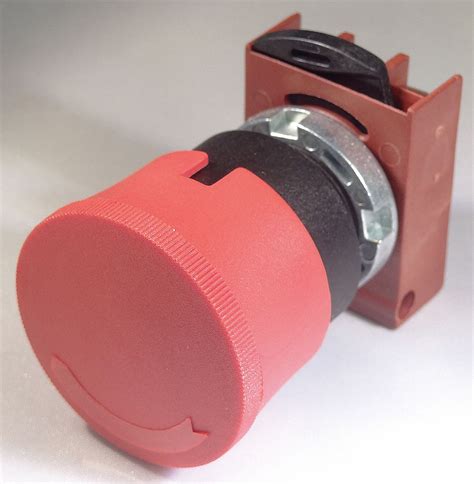ABB Push Button Operator Plastic Turn To Release Red X NEMA Rating A P M ER RAN