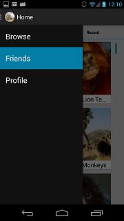 Effective Navigation In Xamarin Android Part Navigation Drawer James Montemagno