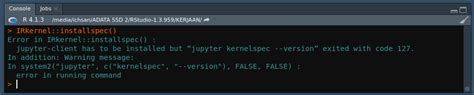Using Jupyter R Kernel With Visual Studio Code Stack Overflow