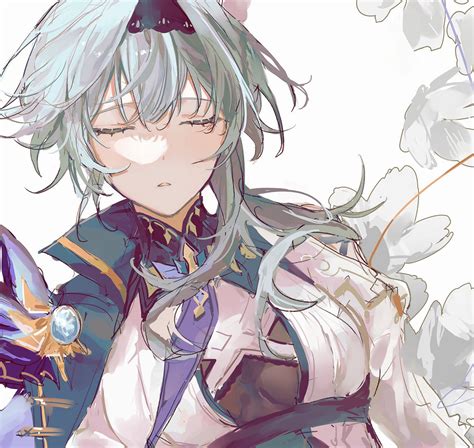 Eula Genshin Impact Drawn By Lyas Danbooru