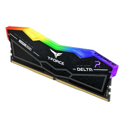 T Force 64gb 6000mhz Ddr5 Delta Rgb Desktop Ram Kit 32gb X2 Black
