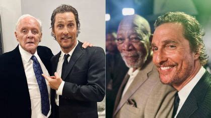 Matthew Mcconaughey Posa Ao Lado De Lendas Do Cinema Veja Cnn Brasil