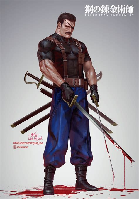King Bradley Fullmetal Alchemist Drawn By In Hyuk Lee Danbooru
