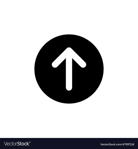 Upload Icon Load Data Symbol Royalty Free Vector Image