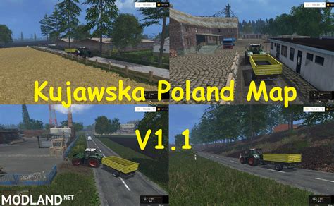Kujawska Poland Map V Mod For Farming Simulator FS LS Mod