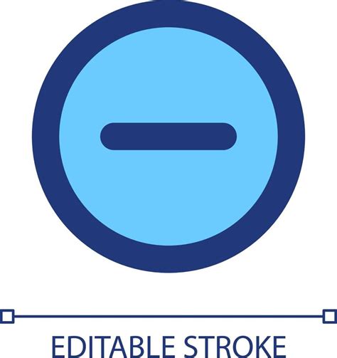 Remove Button Pixel Perfect RGB Color Ui Icon Decrease Volume Toolbar Simple Filled Line