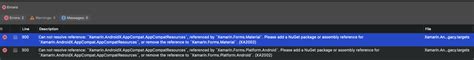 Xamarinforms Android No Launchable Activity Found Microsoft Qanda