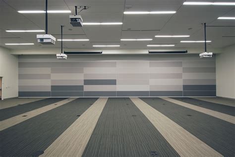 Vertical Folding Acoustical Partitions Skyfold Interior Tech