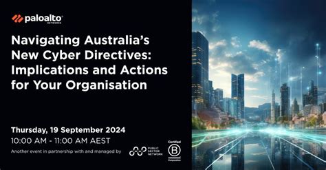 Cybersecurity Australia Government Paloalto Webinar Compliance Riskmanagement