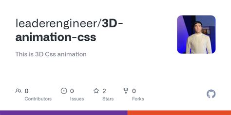 Github Leaderengineer3d Animation Css This Is 3d Css Animation
