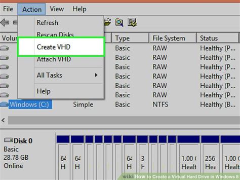 How To Create A Virtual Hard Drive In Windows Steps
