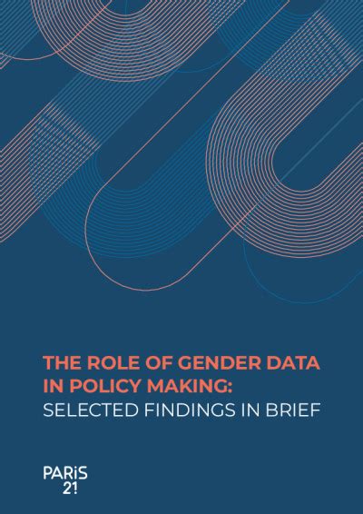 The Role Of Gender Data In Policy Making Paris21