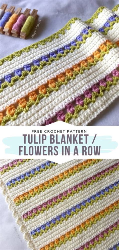 Our Favorite Tulip Crochet Ideas And Free Patterns