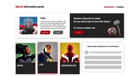 GitHub Mangupli Marvel Catalog My Pet Project To Practice Fetching Data From Open API And