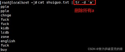 经典命令 sort、uniq、tr、cut等 uniq工具 csdn博客