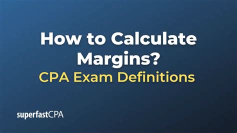 How To Calculate Margins SuperfastCPA CPA Review