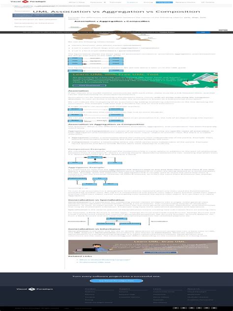 Uml Association Vs Aggregation Vs Composition Pdf