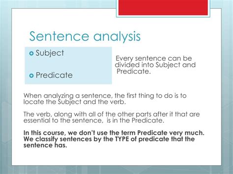 Ppt 4 Basic Sentence Structures Verb Types Argument Structures