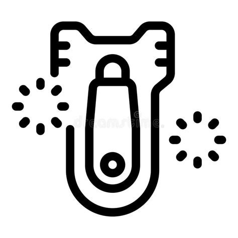 Electric Fuse Blowing Protecting Electrical Circuit Icon Stock Illustration Illustration Of