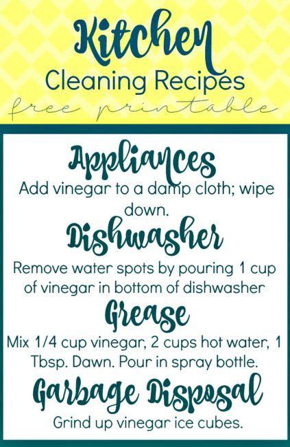 White Vinegar Cleaning Recipes For Your Kitchen Artofit